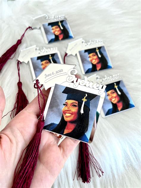 Custom Graduation Photo Magnet Graduation Cap Class Of 2024
