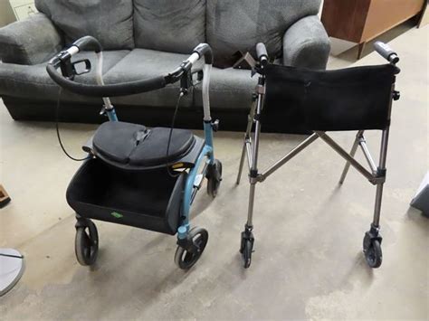 Evolution Expresso Lite 4 Wheel Walker Stander Folding