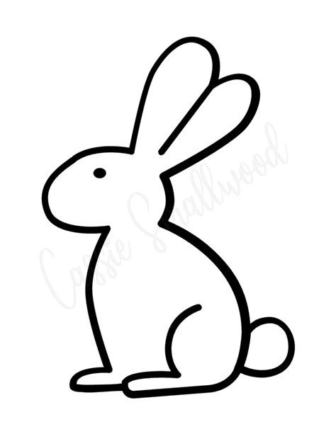 20 Cute Bunny Templates Cassie Smallwood
