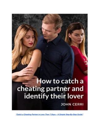 Learn How To Catch Wife Cheating Ezypdf