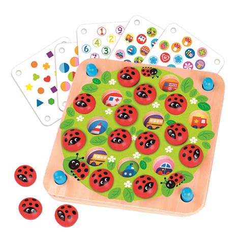 Ladybug Matching Game Guía De Juegos Y Juguetes