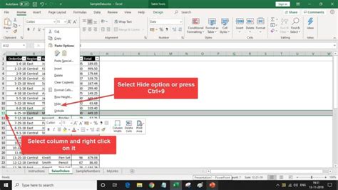 How To Hide Or Unhide Rows Columns In Excel H S Media