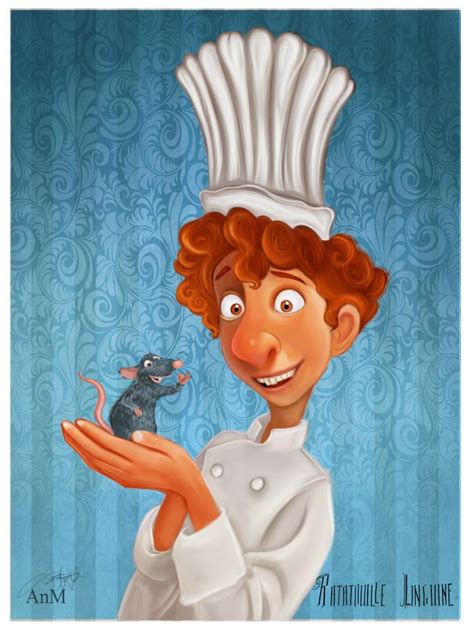 Alfredo Linguini By ~2niniel3 On Deviantart Disney Drawings Disney