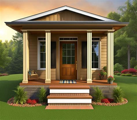 Give Your Small Front Porch A Stylish New Roof Design