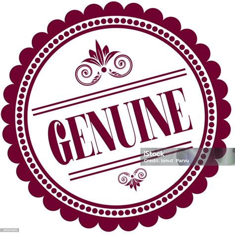 Stempel Ungu Dengan Asli Ilustrasi Stok Unduh Gambar Sekarang