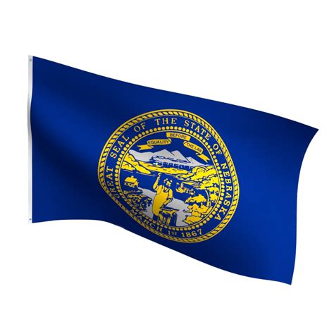 Nebraska Polyester State Flag Made In Usa Tidmore Flags