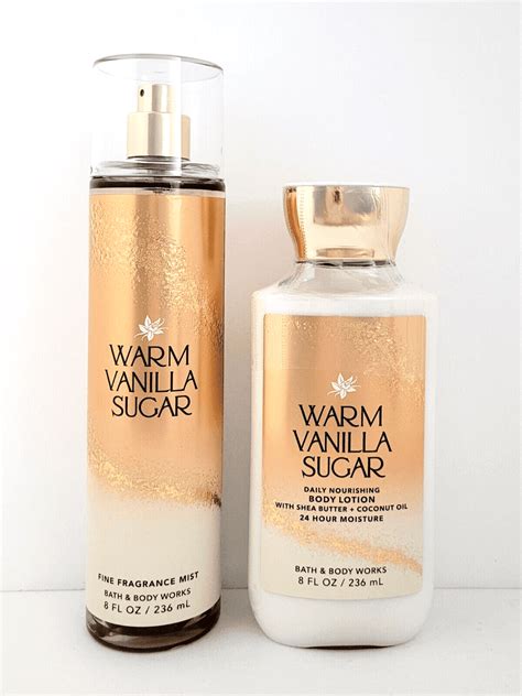 Bath And Body Works Warm Vanilla Sugar Body Mist Body Lotion Set Vanilla Jasmine Orchid