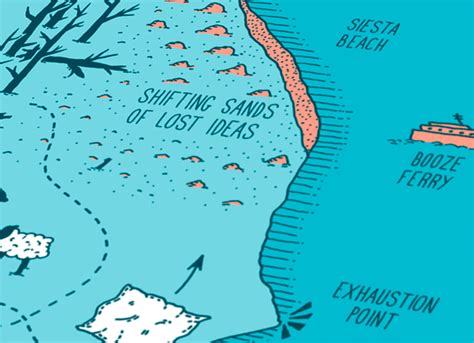 An Illustrated Map Of Insomnia 6 Images Behance