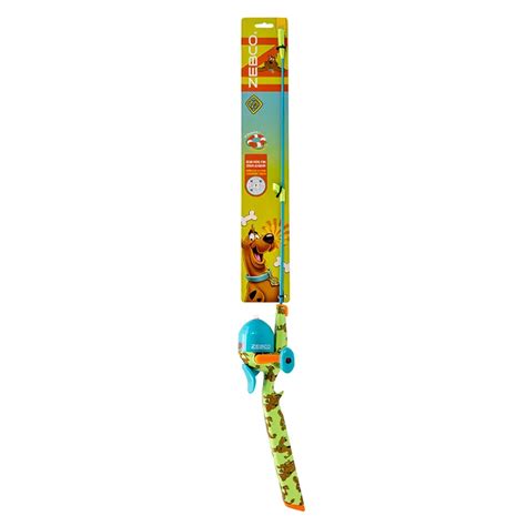 Zebco Scooby Doo Floating Comb Spincast 29in L 1pc