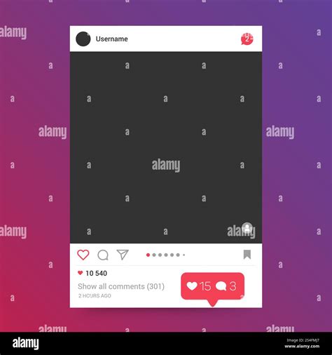 Photo Frame Inspired By Social Network Frame Template Vector Illustration Photo Frame Inspired Photo Frame Inspired By Social Network Frame Template Vector Illustration Photo Frame Inspired