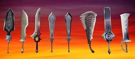 3d Model Swords Assest Pack Vr Ar Low Poly Cgtrader