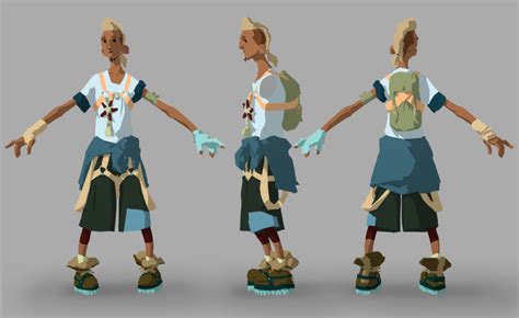 Four Solarpunk Character Designs The Portable City