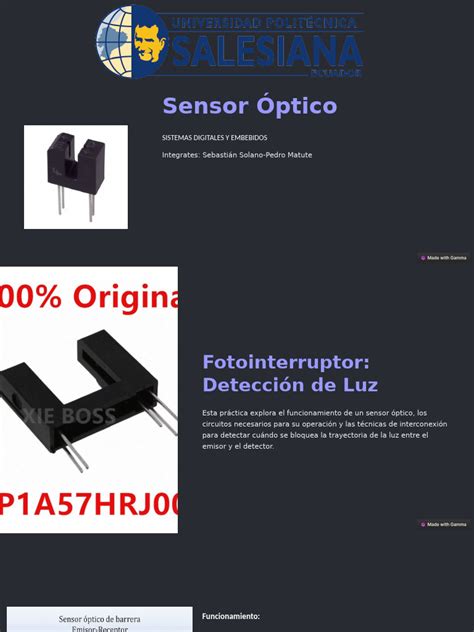 Sensor Óptico Pdf