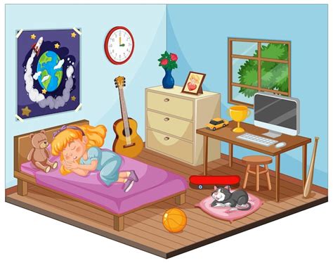 Schlafzimmer Clipart Vektoren Und Illustrationen Zum Kostenlosen