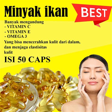 Jual Vitamin Minyak Ikan Vitamin Whitening Vitamin Cvitamin Eomega