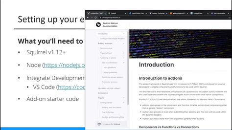 Add On Development Building Your First Squirrel365 Add On Youtube