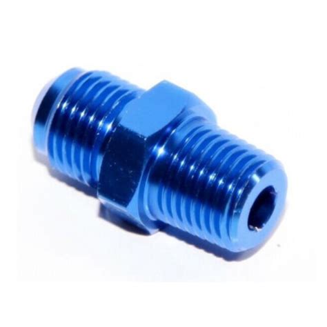 Emusa 6an An 6 To 14 Npt Male Thread Aluminum Anodized Fitting Adapter