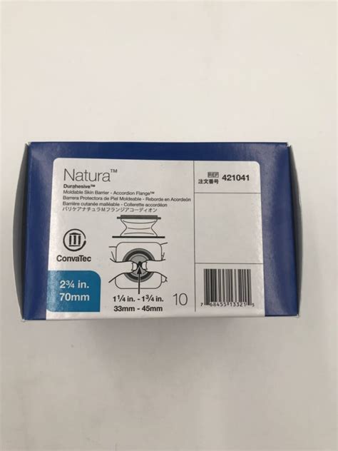 Convatec 421041 Natura Durahesive Moldable Skin Barrier Accordion
