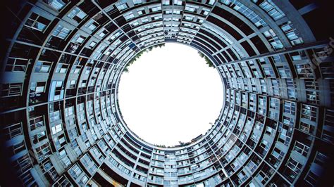 Building World City Tall Architecture Powerpoint Background For Free