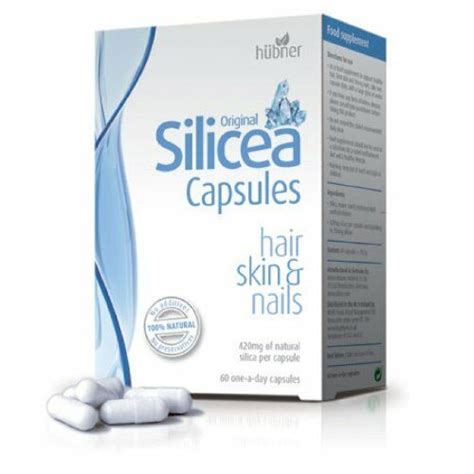 Hubner Silicea Hair Skin And Nails 4010160373612 Uk Food And Drink