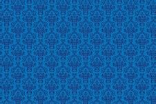 ダマスクパターン背景青 無料画像 Public Domain Pictures