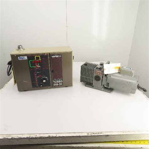 Varian 959 50 Mass Spectrometer Leak Detector Unit W Sd 90 Pump 1202