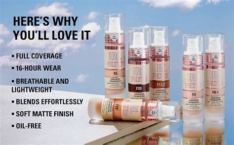 Revolution Irl Filter Longwear Foundation Soft