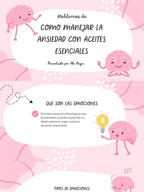 Manejo De La Ansiedad Con Aceites Esenciales Pdf