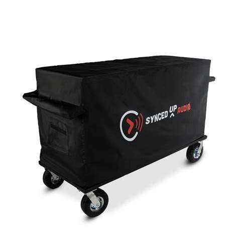 Synced Up Audio Sy3 Premium Enclosed Synth Cart Paiges Music