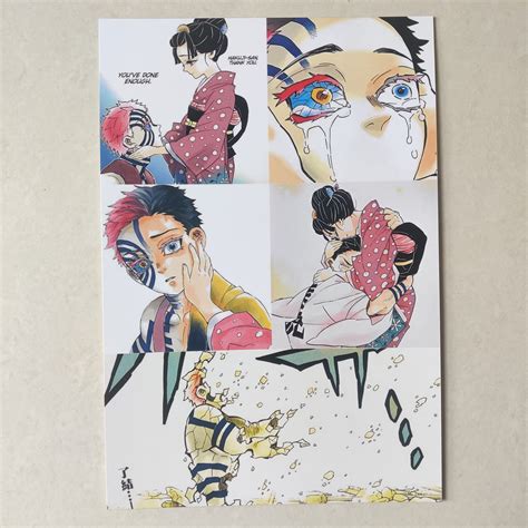 Akazas Final Moments Demon Slayer Infinity Arc Wall Poster Dipped In