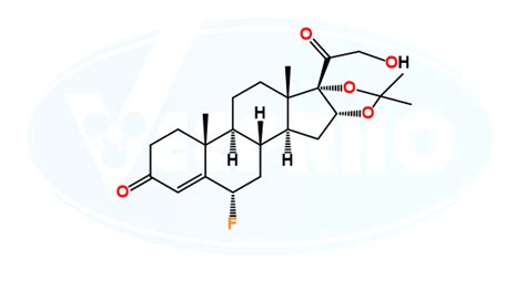 Fluocinolone Acetonide Ep Impurity F Cas 1526 01 8 Veeprho