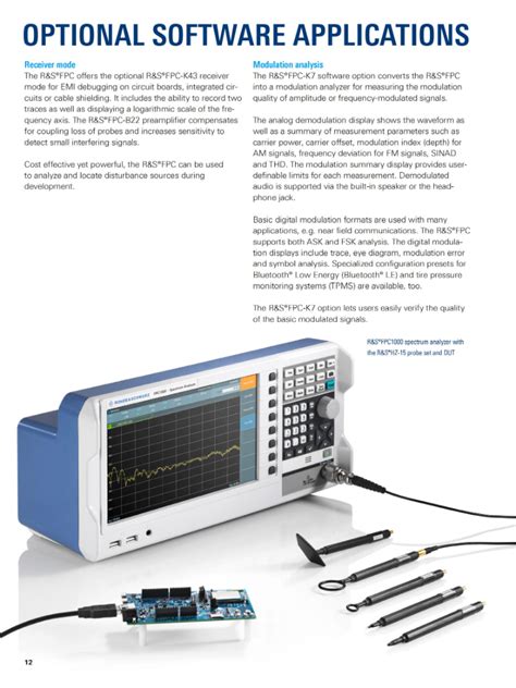 Buy Wholesale China Rands Fpc1000 Fpc Rf Spectrum Analyzer 5 Khz To 123