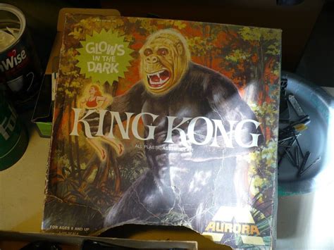 Original Aurora King Kong Model Kit Vintage Rare