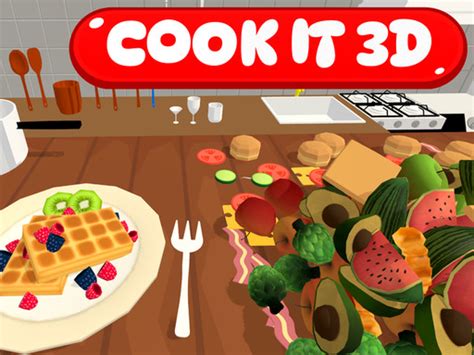 Cook It 3d Play Free Online Crazygames Poki
