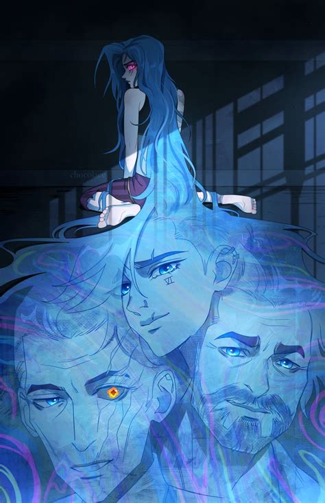 Jinx Vi Arcane Jinx Arcane Vi Silco And 1 More League Of Legends And 1 More Drawn By