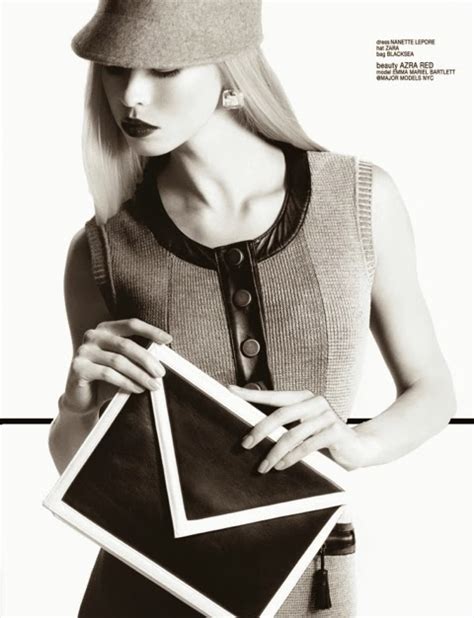 Major Model Women Emma Bartlett For Bisous Magazine Winter Issue Shot