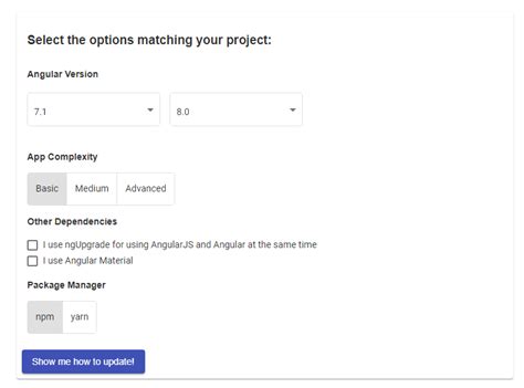 Upgrade Angular 87 To Angular 9 With Ng Update And Angular Cli V9