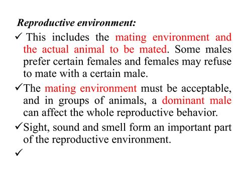 Reproductive Behaviour In Farm Animals 1pptx Reproductive Behaviour In Farm Animals 1pptx