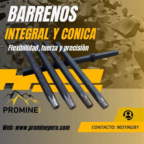 Barrenos Integral Y Cónica Perforación Eficiente En Minerí