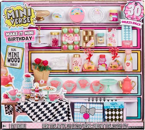 Mgas Miniverse Make It Mini Birthday Multipack Mini Verzamelitems