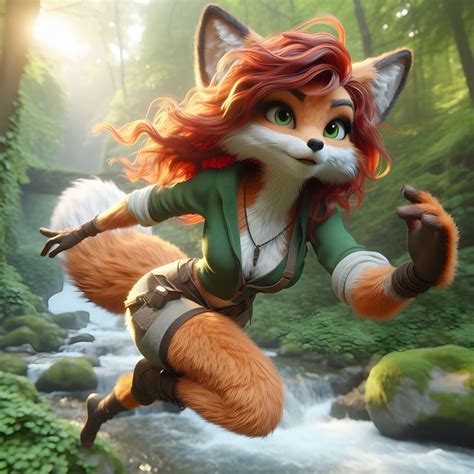 Foxy Leap By Furfactoryai On Deviantart