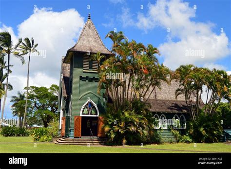 The Waioli Huiia Church In Hanalei Kauai Is One Of The Oldest
