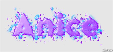 Anice Text Effect And Logo Design Name