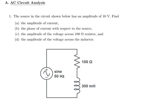 Ac Circuit Rmaths