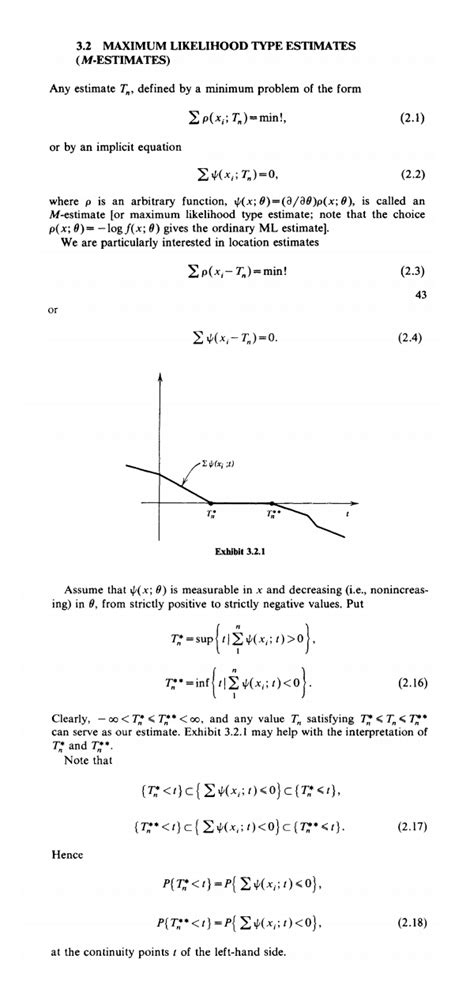 real analysis huber s derivation of asymptotic properties of m estimator robust statistics
