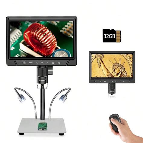 Bebang 101 Lcd Digital Microscope 1200x For Adults3024p Coin