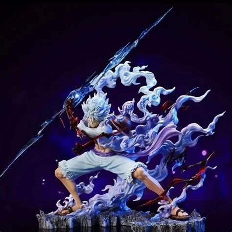 Cm One Piece Figure Sun God Gear Nika Luffy Action Figure GK Thunderbolt Monkey D Luffy