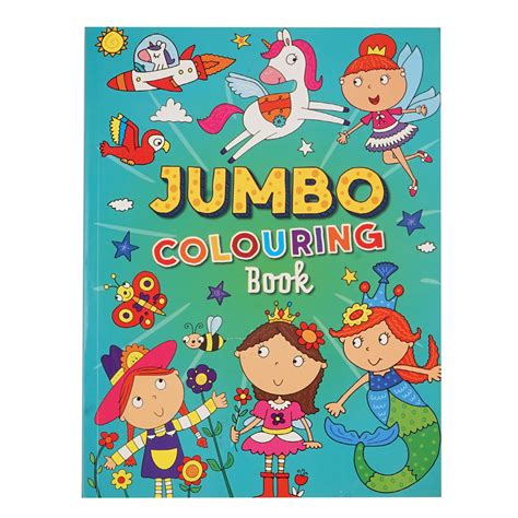 Jumbo Colouring Book Wilko