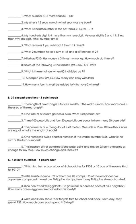 Grade 2 Math Mtap Reviewer Pdf Desserts And Baking Food And Drink