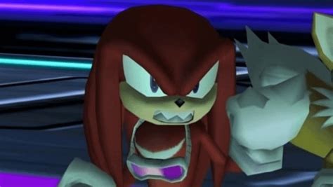 Fun Fact Knuckles Has Sharp Teeth According To Sonic Riders R Sonicthehedgehog